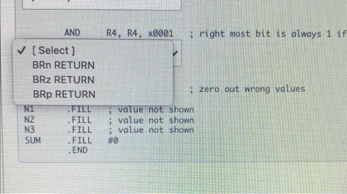 Solved Complete the following program that only adds | Chegg.com
