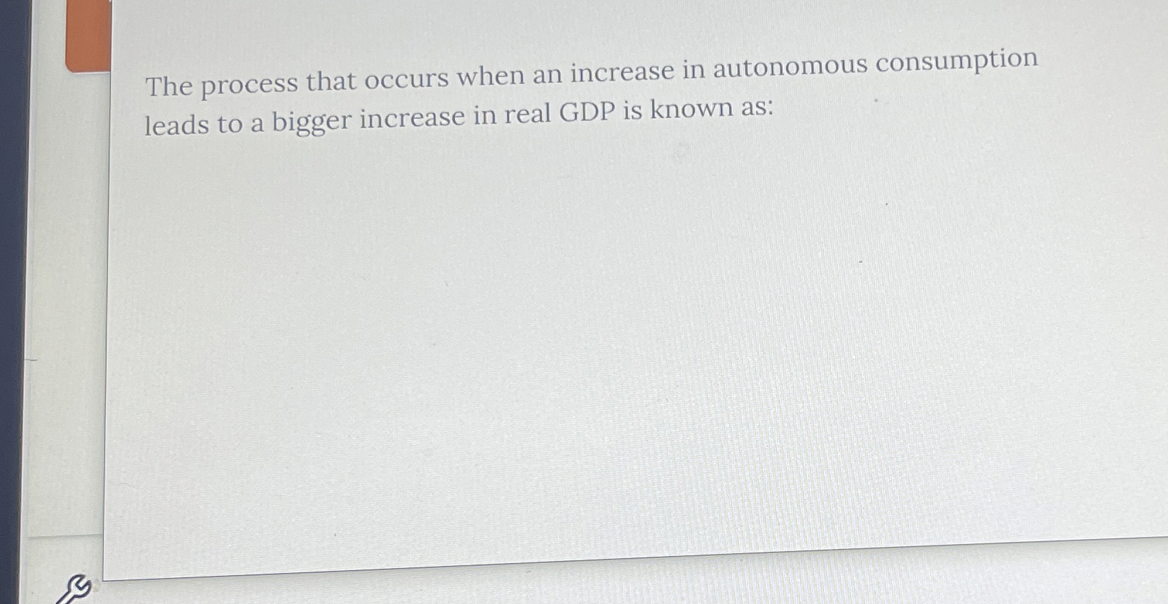 Solved The process that occurs when an increase in | Chegg.com