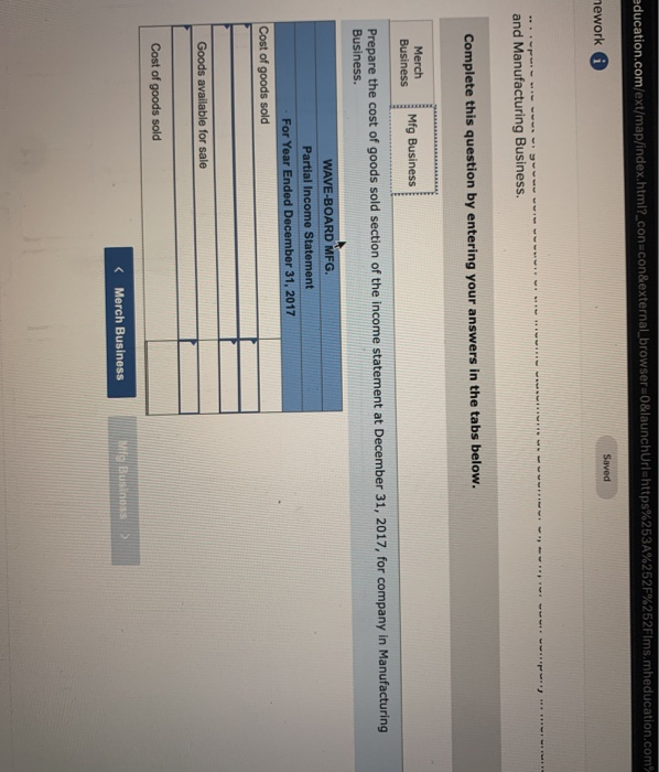 Solved ework Saved Problem 1-5A Inventory computation and | Chegg.com