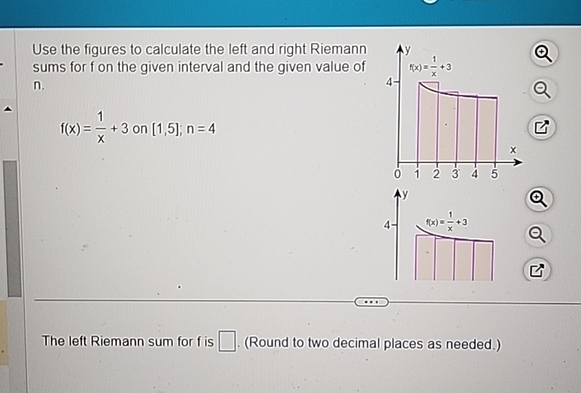 Solved Use the figures to calculate the left and right | Chegg.com