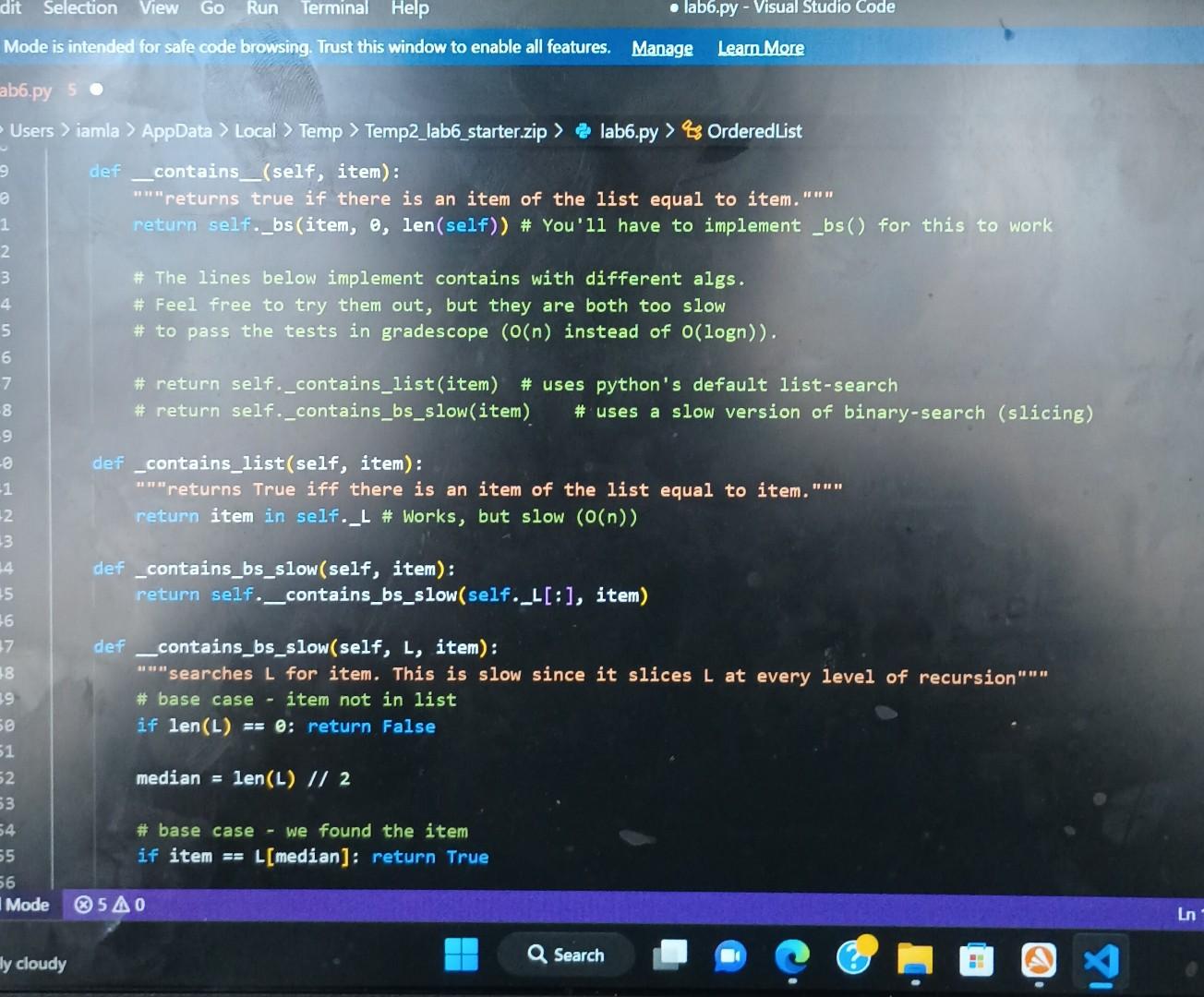 Solved ode is intended for safe code brousing. Trust this | Chegg.com