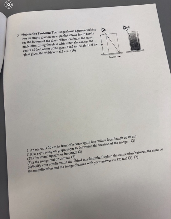 Solved 5. Picture the Problem: The image shows a person | Chegg.com