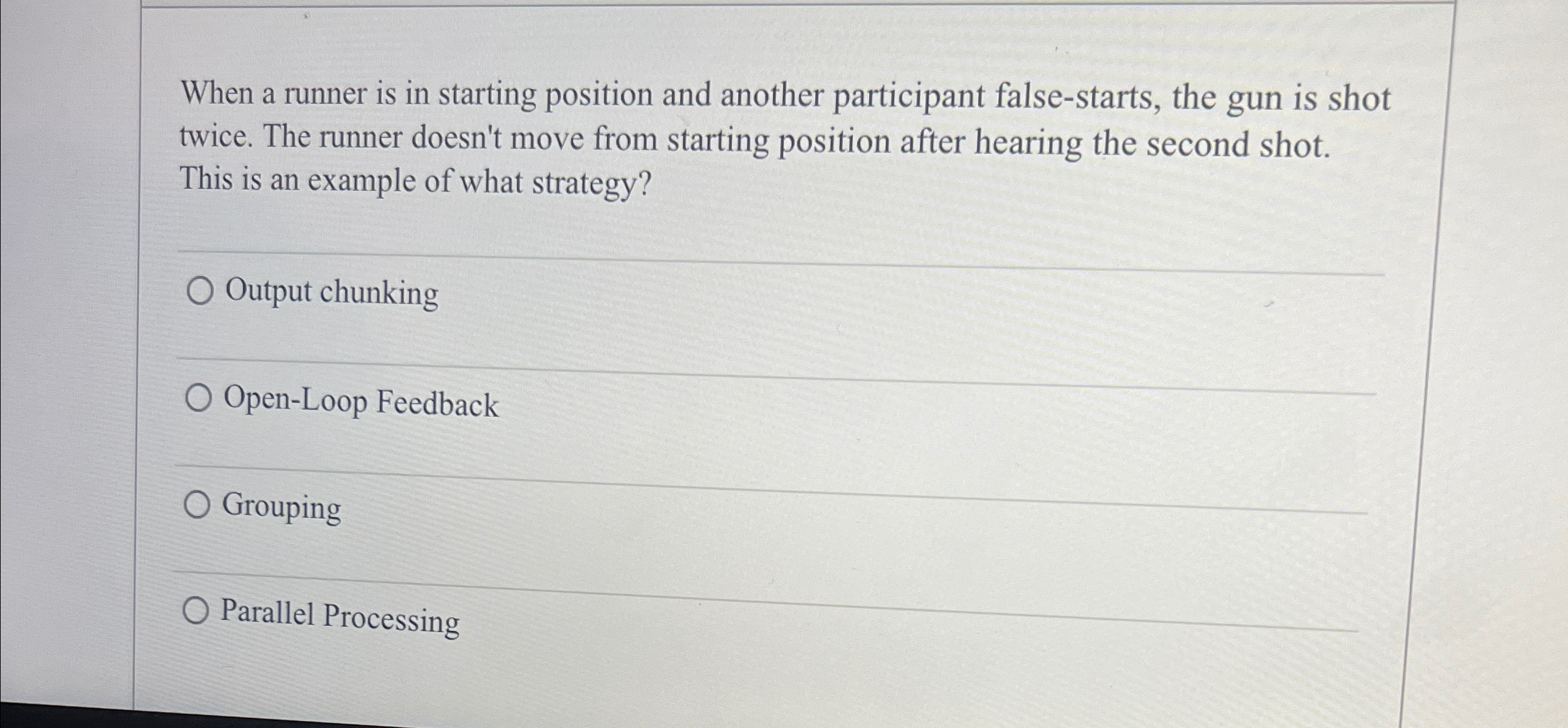 Solved When a runner is in starting position and another | Chegg.com