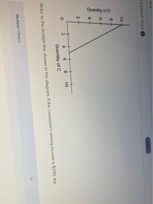 Solved ernal Enabled: Test 1 10 8 Quantity of D 4 N + 10 0 | Chegg.com Solved ernal Enabled: Test 1 10 8 Quantity of D 4 N + 10 0 | Chegg.com