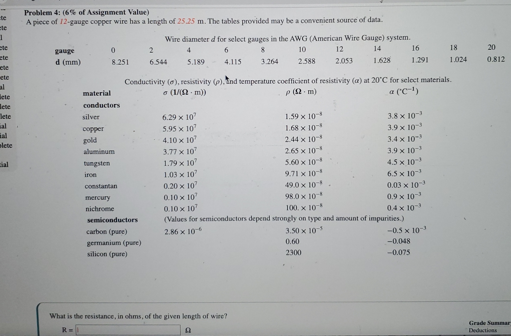 Solved Problem 4: (6% ﻿of Assignment Value)A piece of | Chegg.com