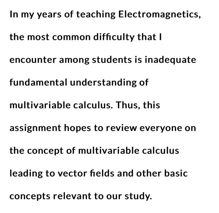 Solved In my years of teaching Electromagnetics, the most | Chegg.com