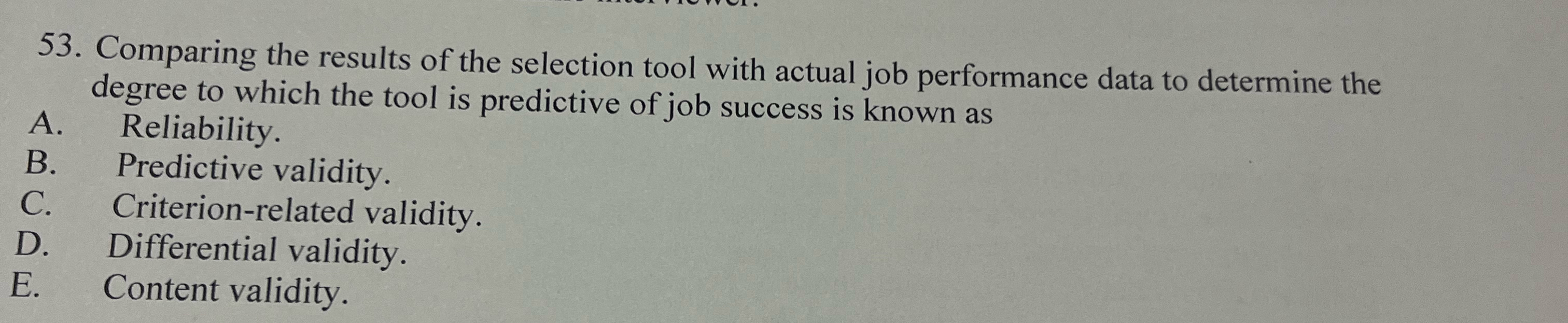 Solved Comparing the results of the selection tool with | Chegg.com