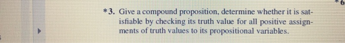 Solved Give a compound proposition, determine whether it | Chegg.com