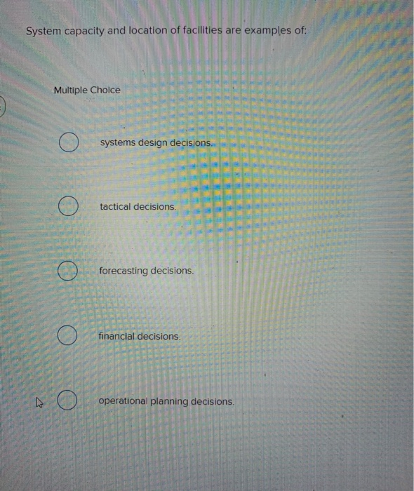 Solved Productivity is expressed as: Multiple Choice o | Chegg.com