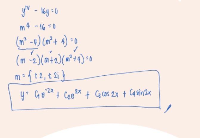 Solved Differential Equation subject.Solve the following | Chegg.com