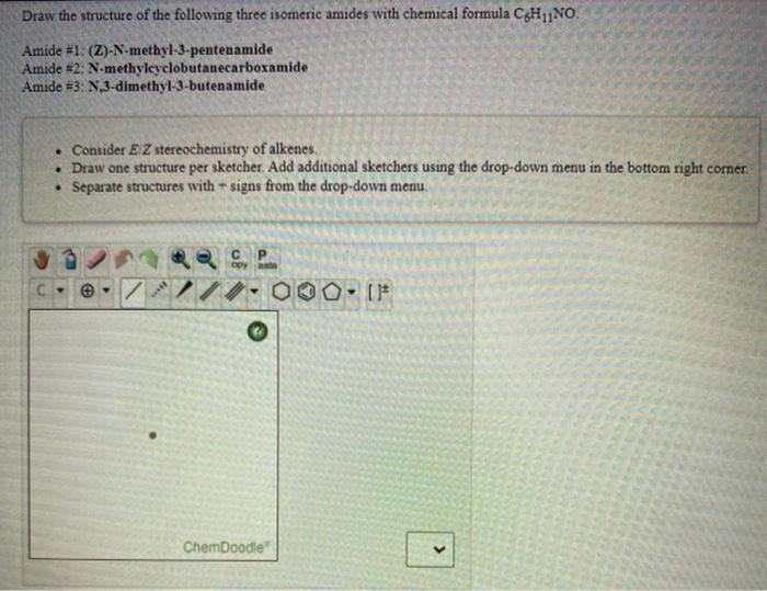 Solved Draw the structure of the following three isomeric | Chegg.com