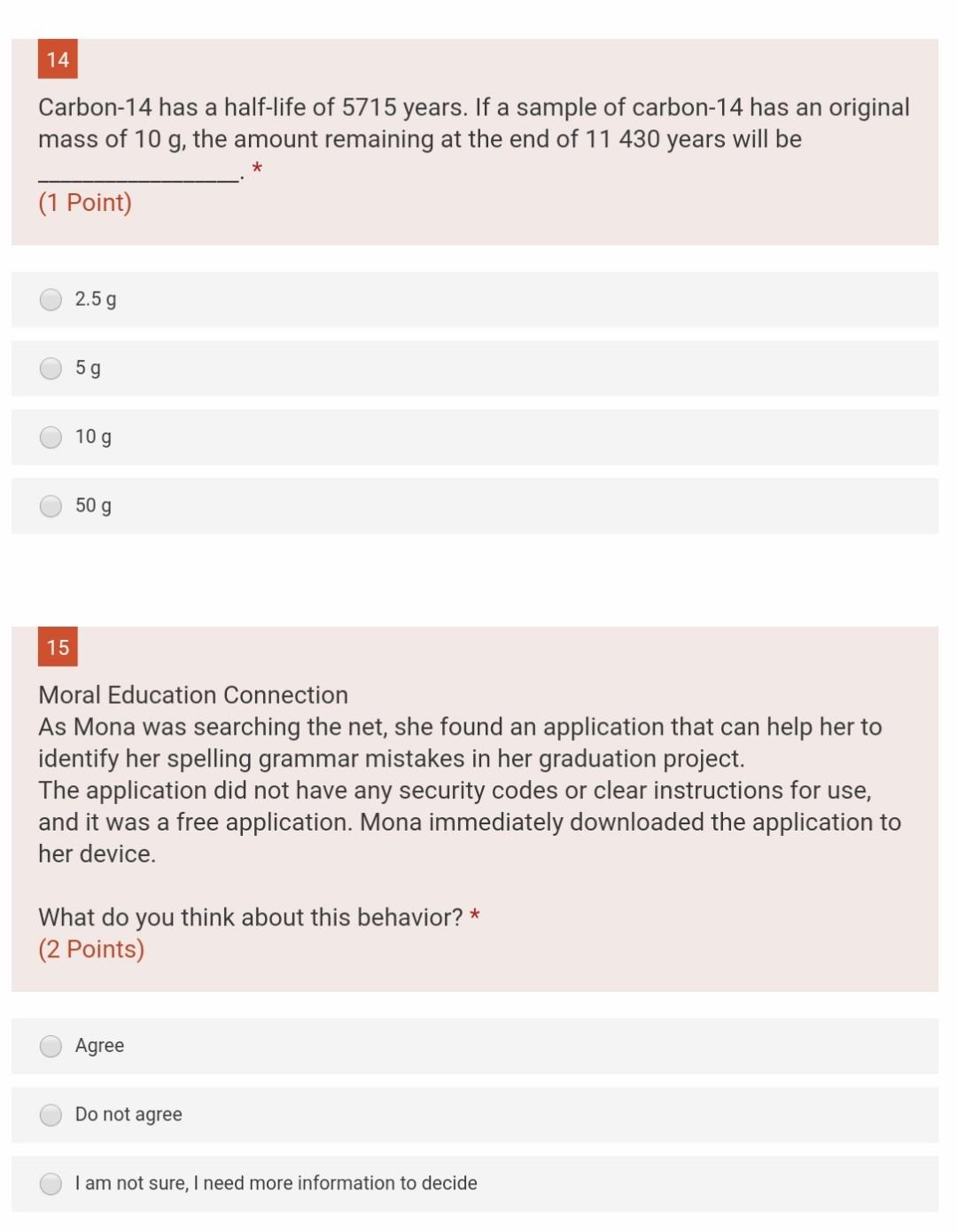 Solved 10 When an alpha particle is emitted from an unstable | Chegg.com