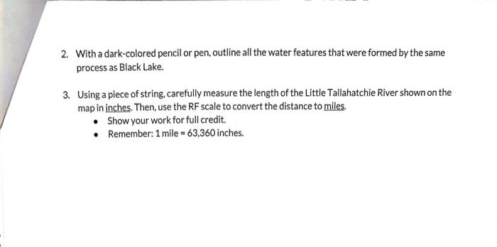 Solved Part B: Use the Charleston, Mississippi Map (pg. 4) | Chegg.com