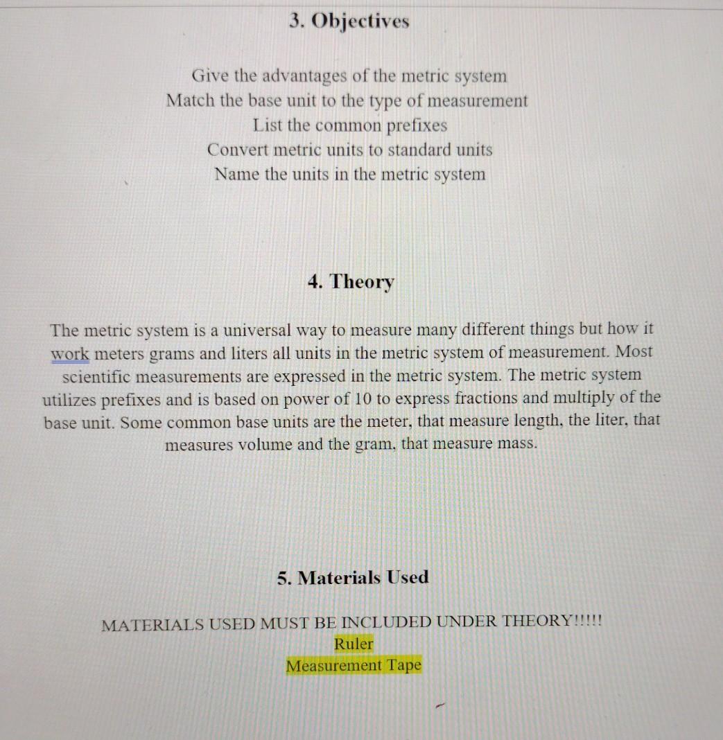 Solved voice Editor Reuse Files Lab 1 Metric Lab Background | Chegg.com