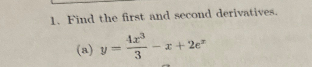 Solved Find the first and second | Chegg.com
