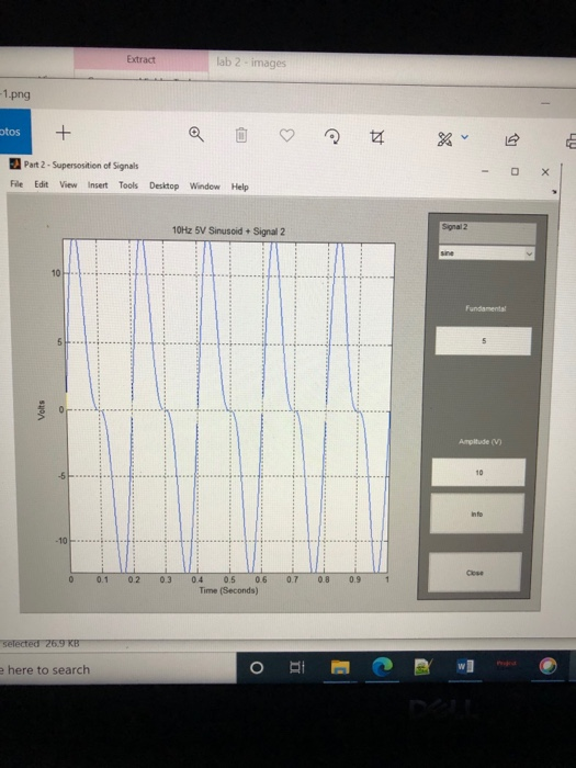 Solved 2.2. Superposition of Signals Look at the images for | Chegg.com