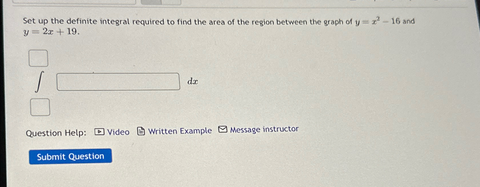 Solved Set up the definite integral required to find the | Chegg.com
