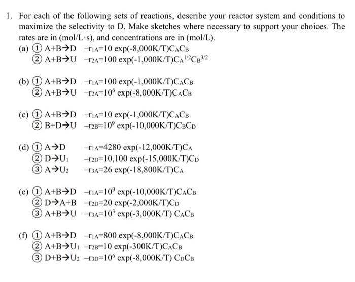 Please solve for part D) and E) and provide | Chegg.com
