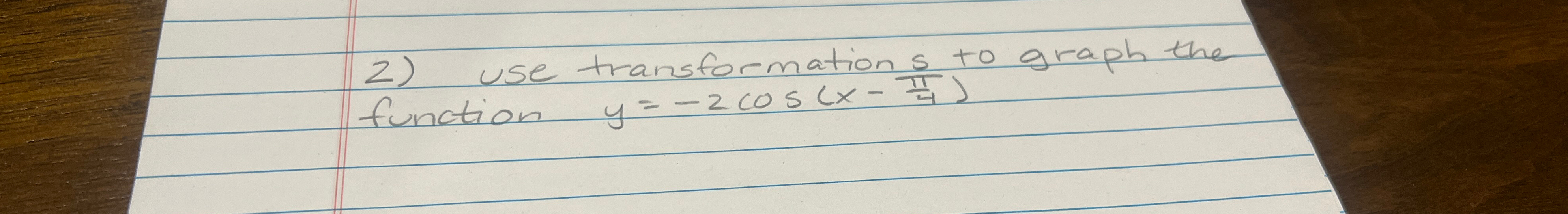 Solved use transformationS to graph the function | Chegg.com