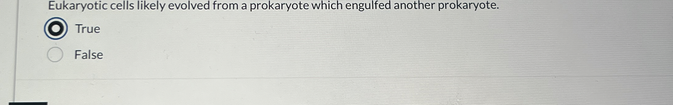 Solved Eukaryotic cells likely evolved from a prokaryote | Chegg.com