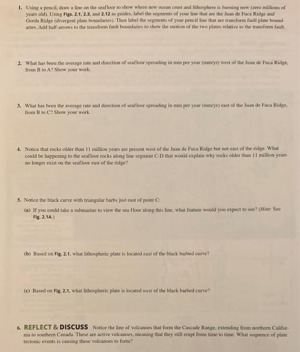 Solved Learning GOAL You will leam to interpret marine | Chegg.com