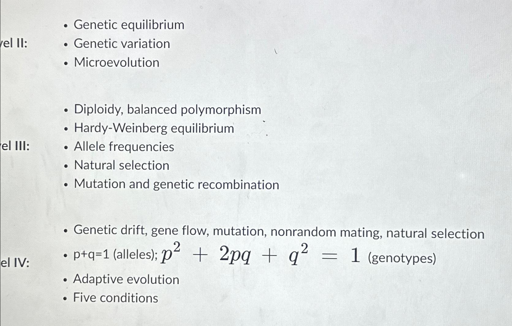 Solved Genetic equilibriumGenetic | Chegg.com