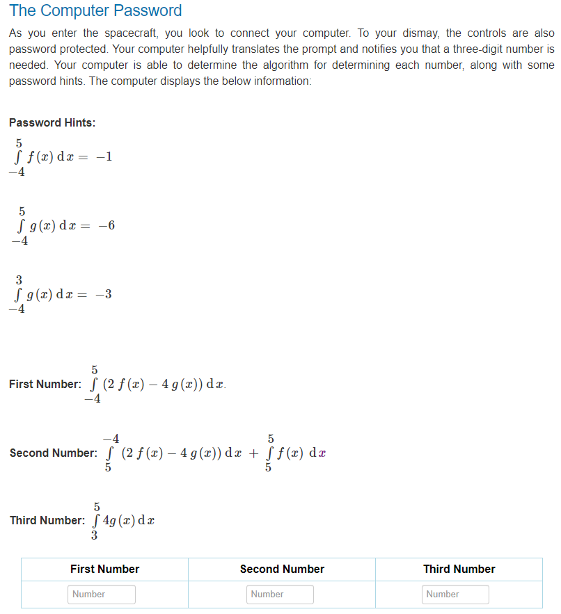 Solved The Computer PasswordAs you enter the spacecraft, you | Chegg.com