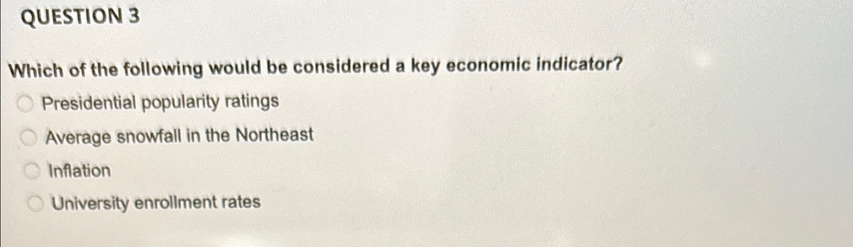 Solved QUESTION 3Which of the following would be considered | Chegg.com
