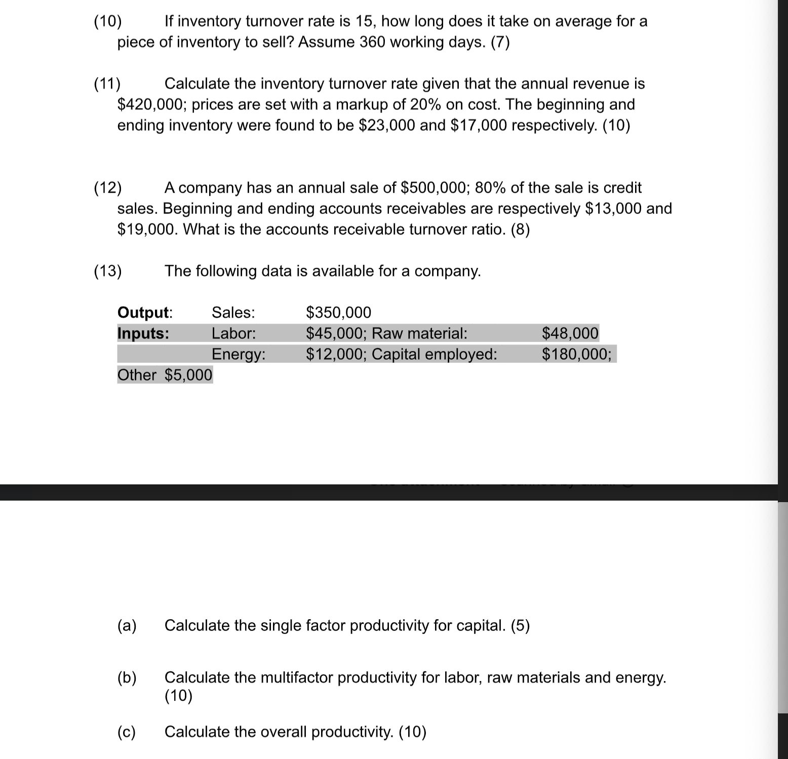 Solved (8) ﻿Consider the following demand distribution for a | Chegg.com