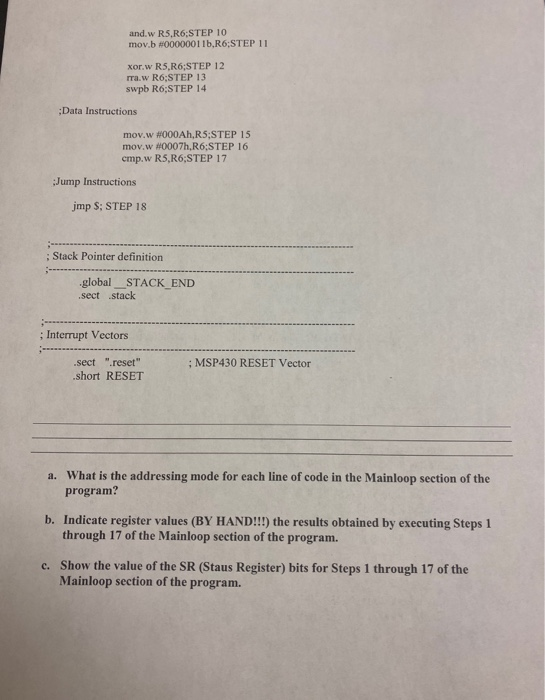 Solved 1. Consider the following program listing that is | Chegg.com