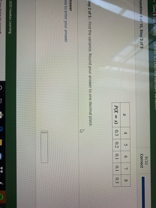 Solved Save & Exit Certify Lesson! 5.1 DISLiele Ralluun | Chegg.com