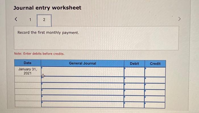 Solved Brief Exercise 9-1 Record installment notes (LO9-2) | Chegg.com