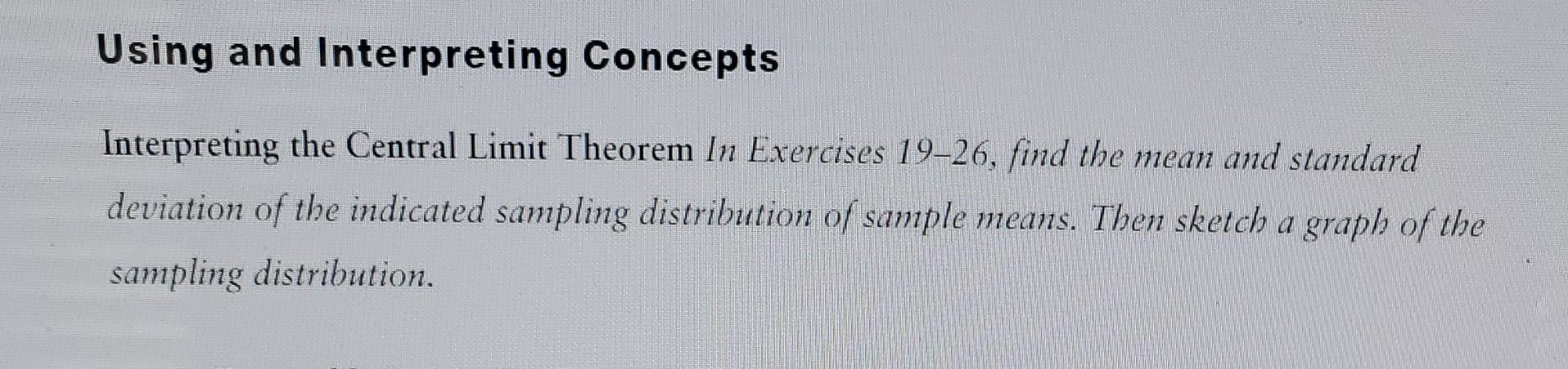 Solved Using and Interpreting Concepts Interpreting the | Chegg.com
