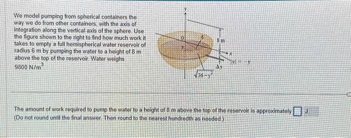 Solved We model pumping from spherical containers the way we | Chegg.com