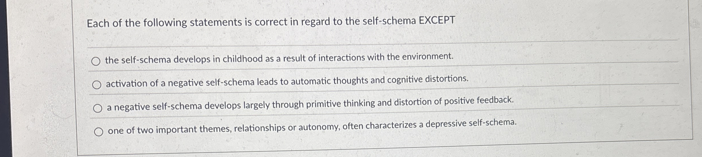 Solved Each of the following statements is correct in regard | Chegg.com
