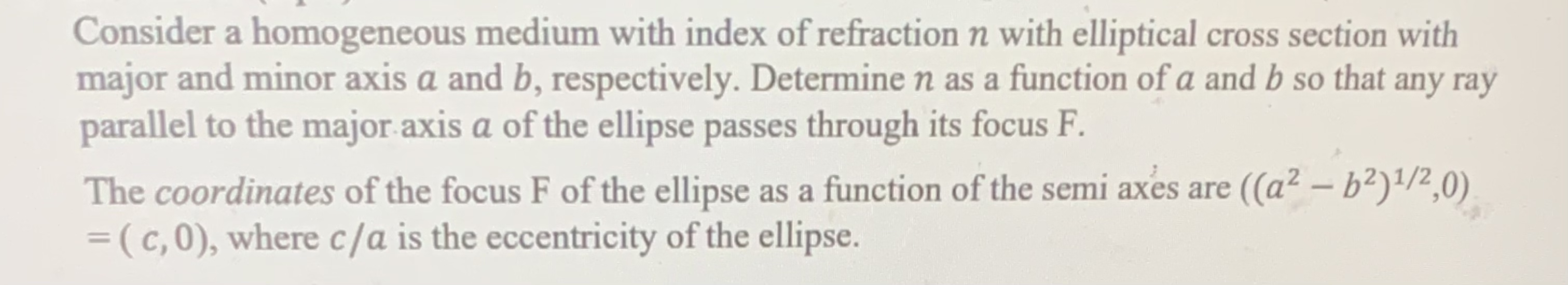 Solved Consider a homogeneous medium with index of | Chegg.com