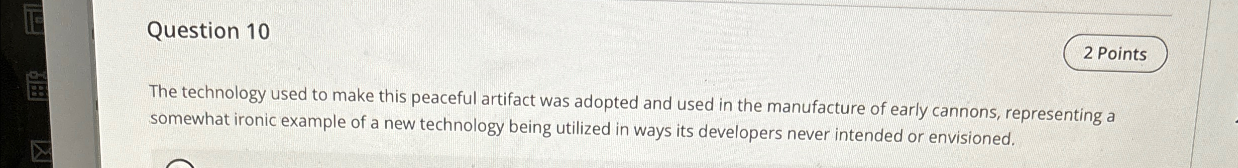 Solved Question 102 ﻿PointsThe technology used to make this | Chegg.com