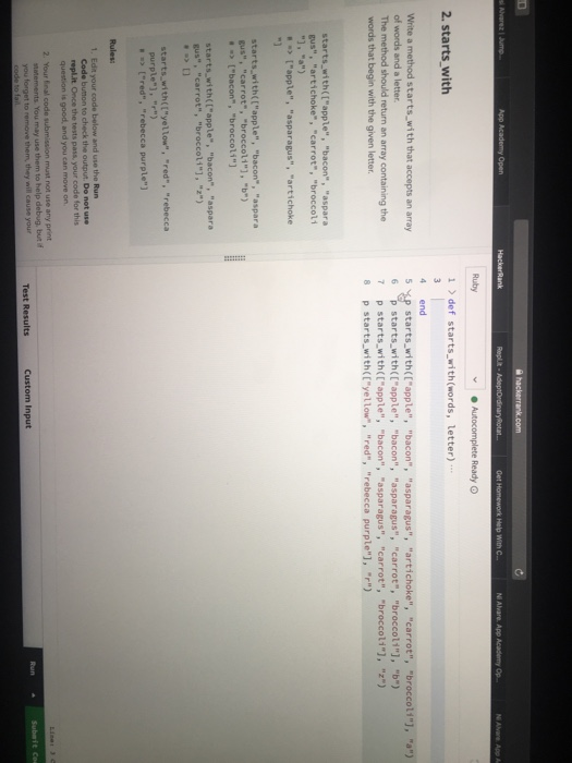 Solved hackerrank.com svarez Jump App Academy Open | Chegg.com