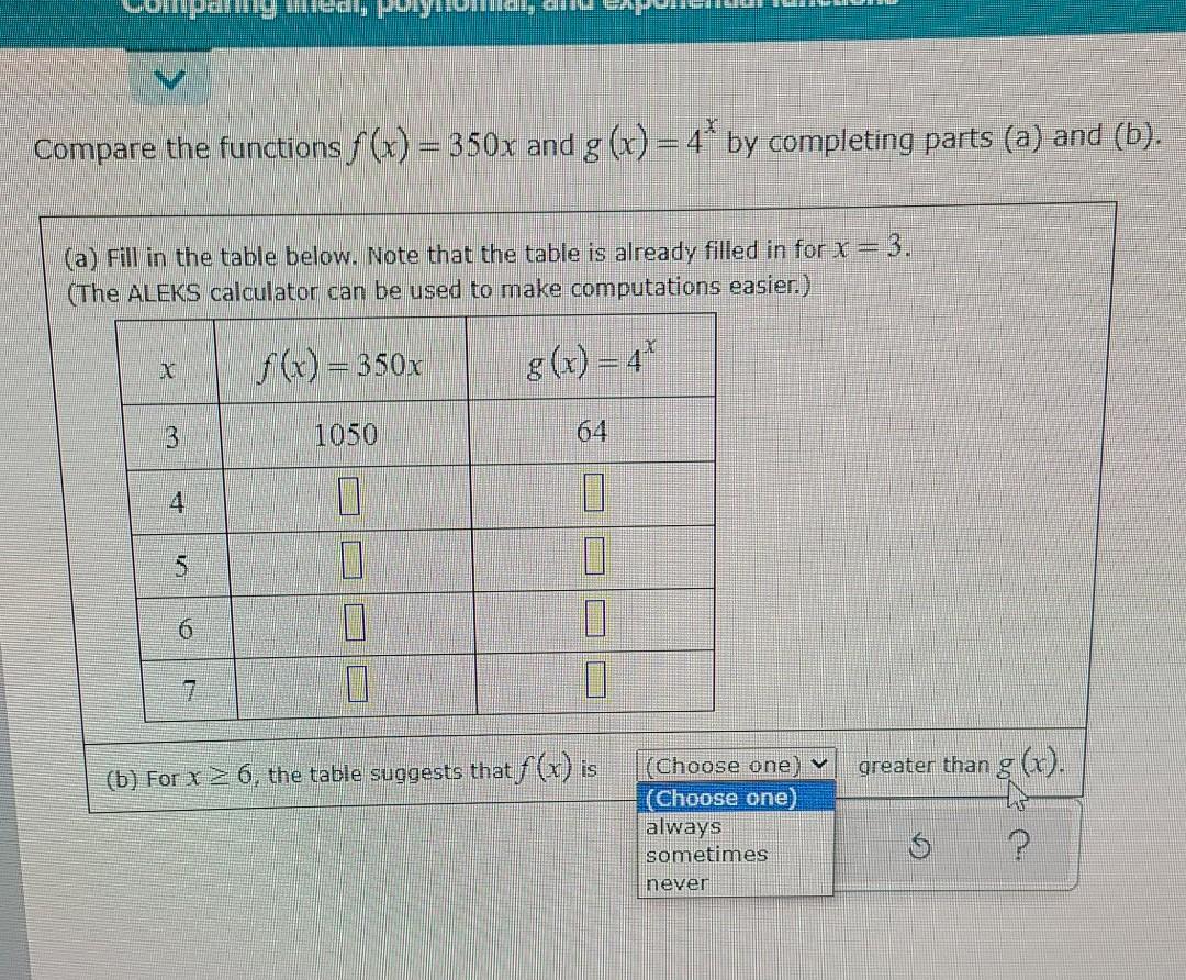 Solved Comparing linear, polynomial, dll Compare the | Chegg.com