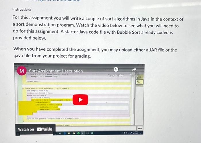 Solved Instructions For this assignment you will write a | Chegg.com