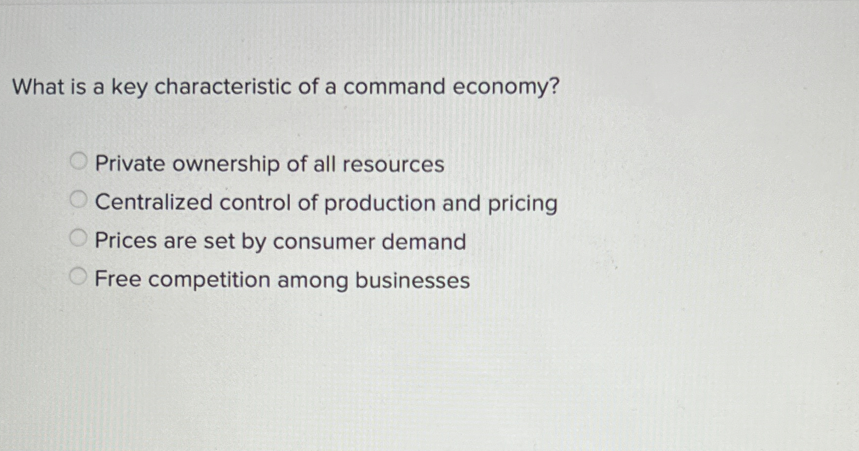Solved What is a key characteristic of a command | Chegg.com