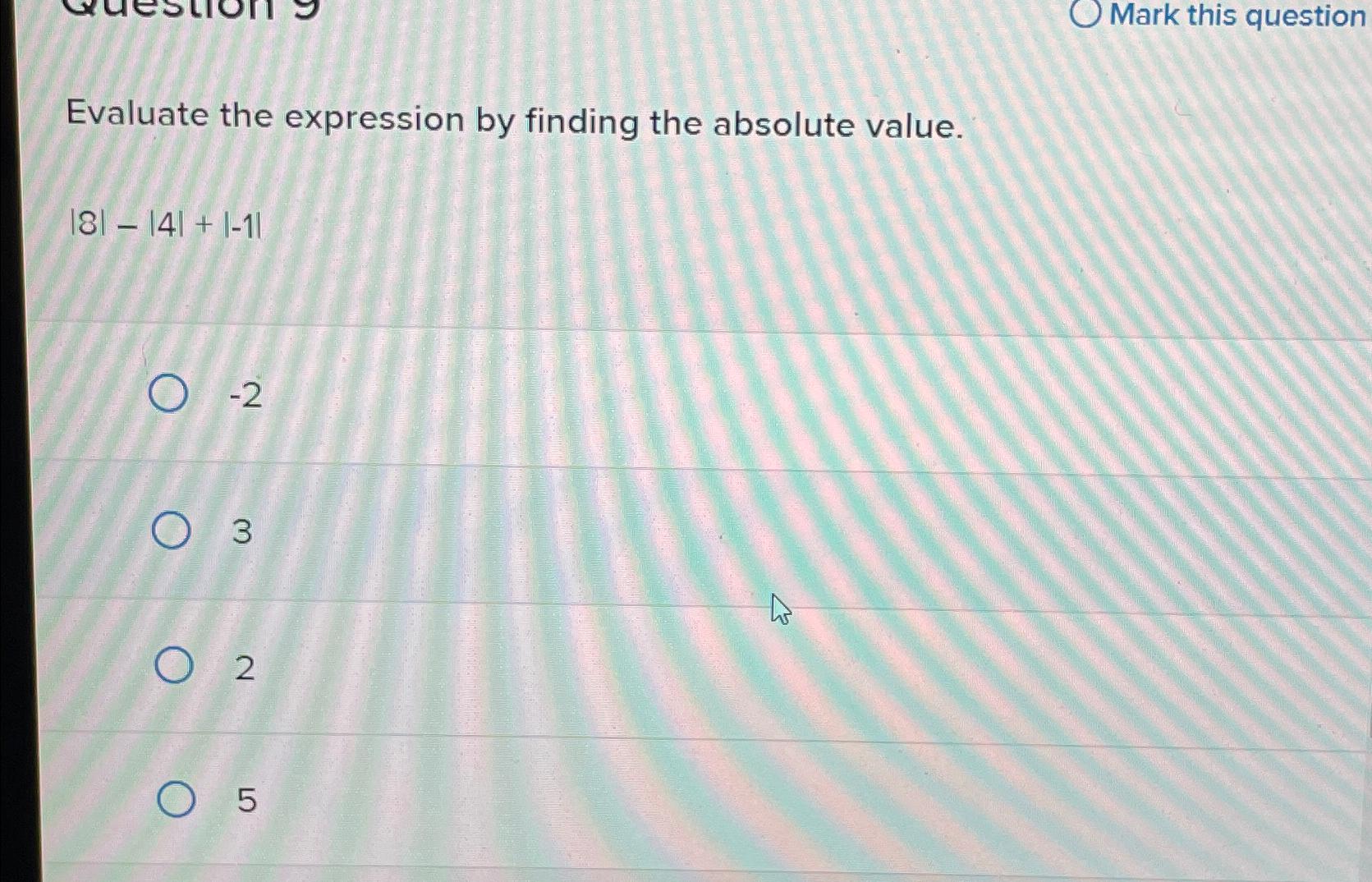 Solved Evaluate the expression by finding the absolute | Chegg.com