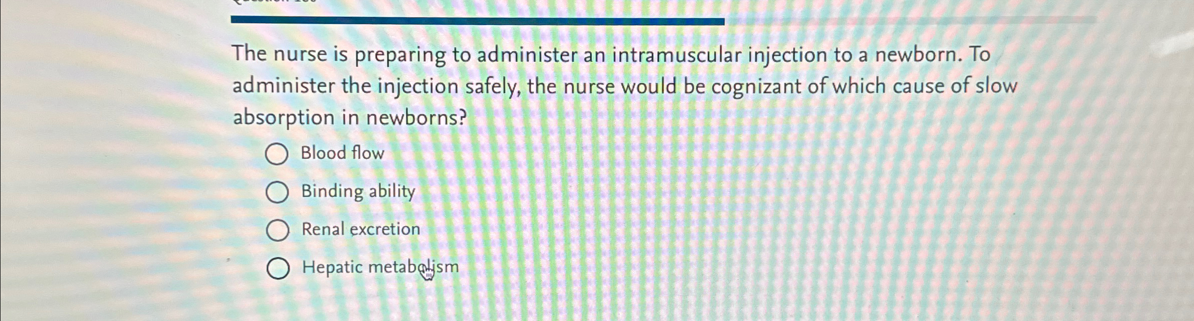 Solved The nurse is preparing to administer an intramuscular | Chegg.com