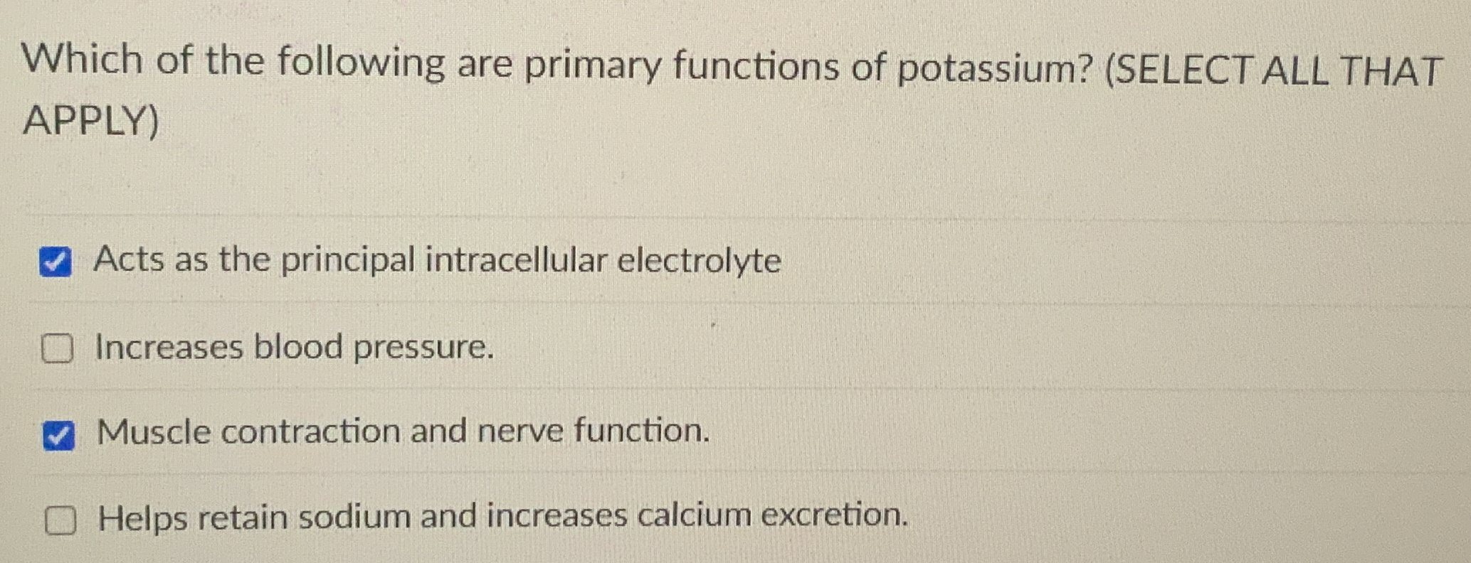 Solved Which of the following are primary functions of | Chegg.com