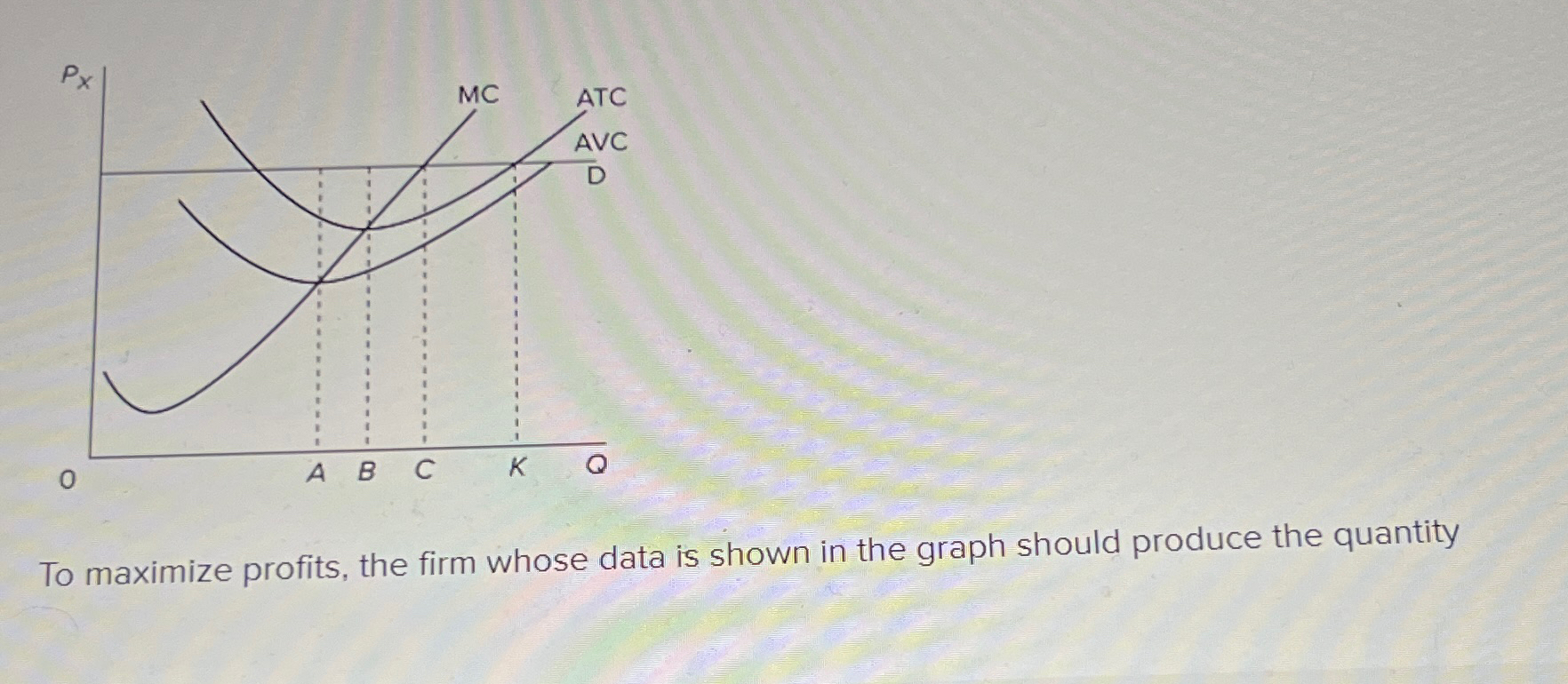 Solved To maximize profits, the firm whose data is shown in | Chegg.com