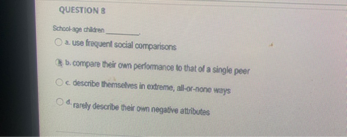 Solved lage, which odends from about 7 to 11 years QUESTIONS | Chegg.com