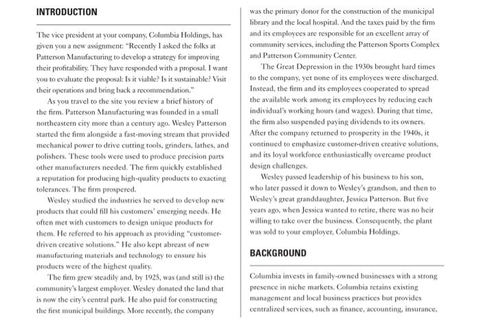 Solved Complete the requirements for the enclosed case, | Chegg.com