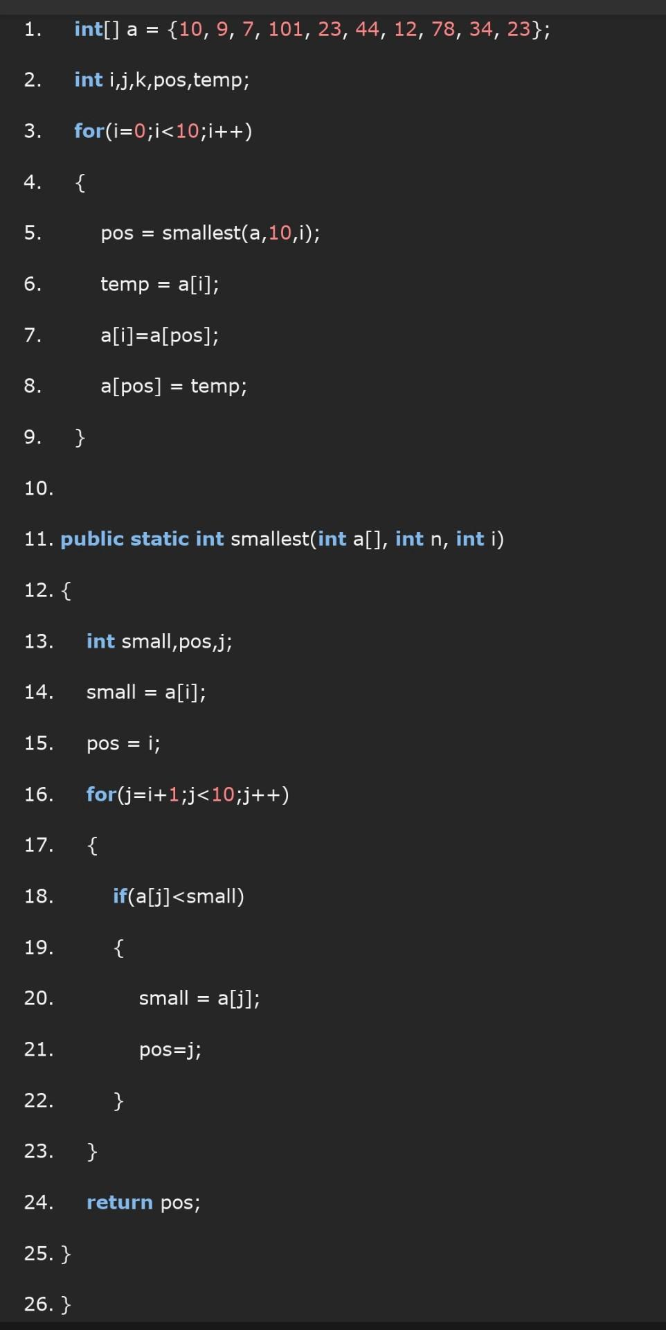 Solved Algorithm 2 Selection Sort In Selection Sort The 5913
