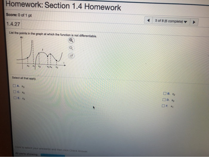 Solved Homework Section 1 4 Homework Score 0 Of 1 Pt 5 Of
