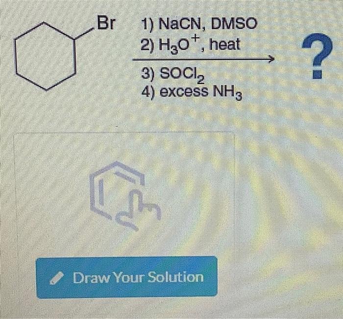 Solved 1) Excess MeI 2) Ag2O,H2O, heat1) KOH 2) EtBr 3) | Chegg.com